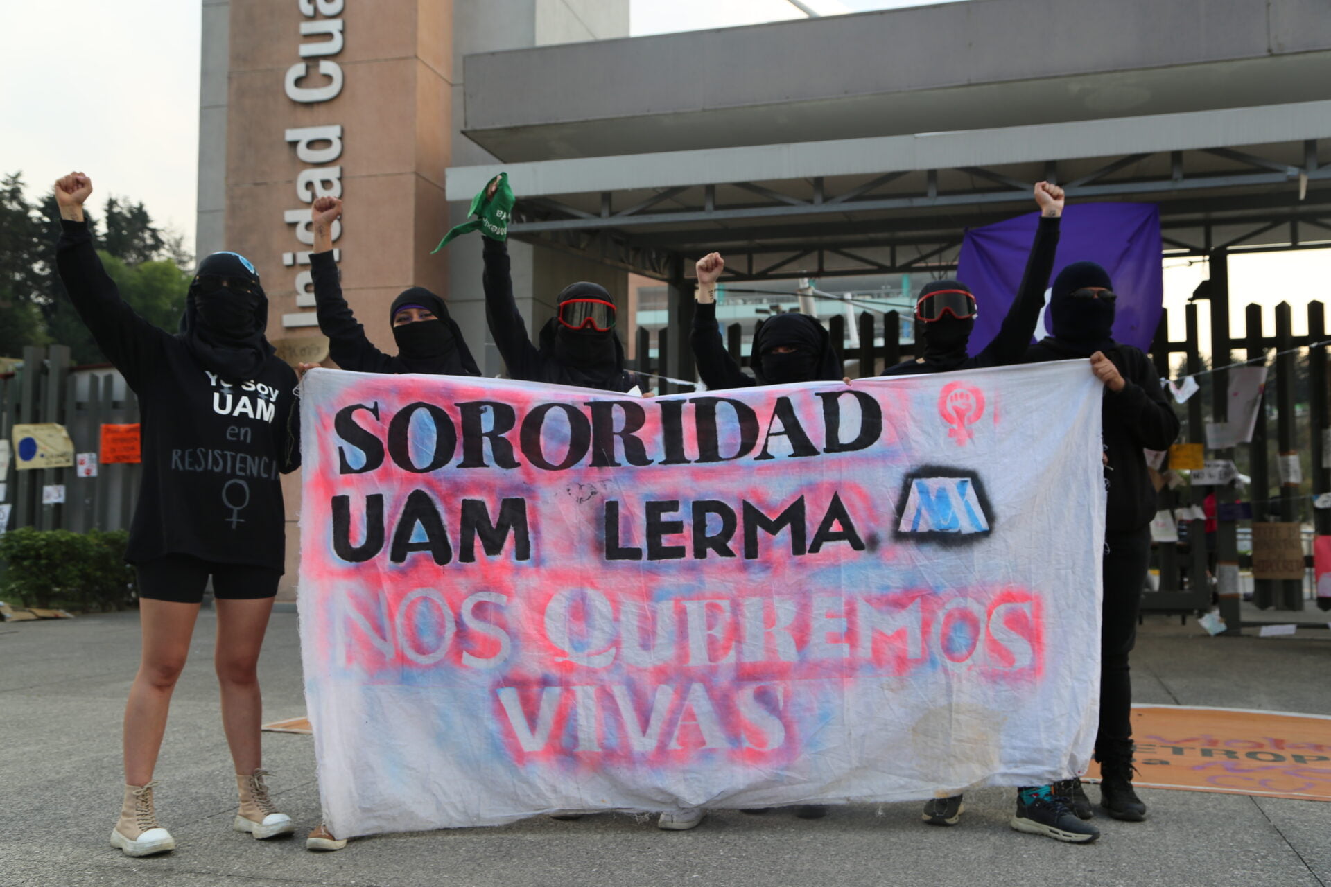 Paro en 5 plantes, momento histórico para la UAM; alumnas en ...