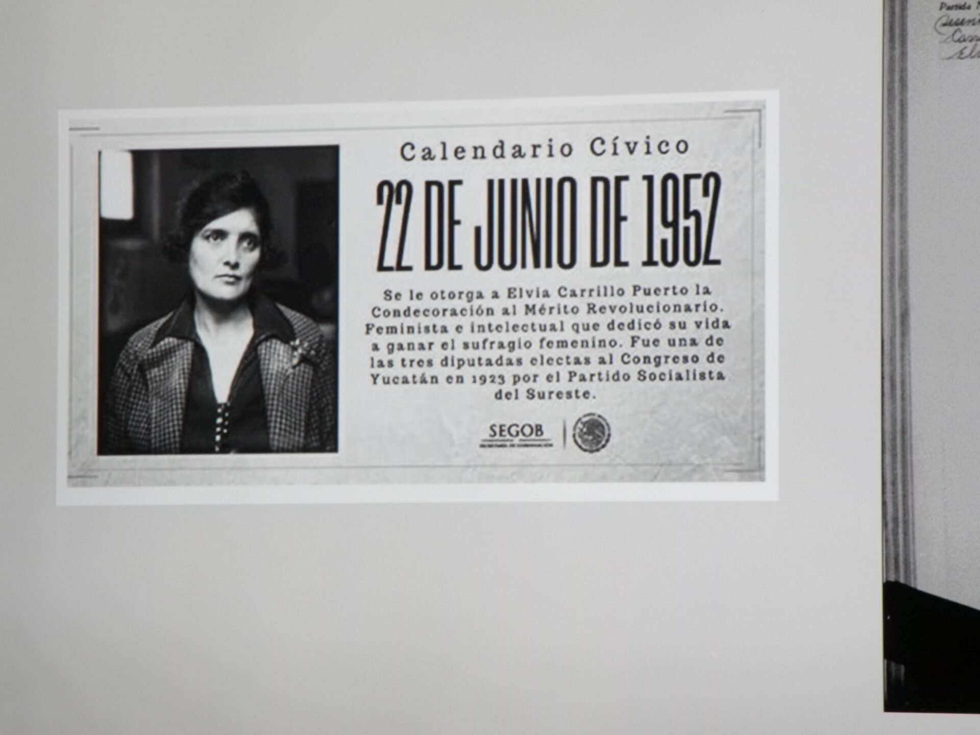 Elvia Carillo Puerto, pionera feminista e impulsora del sufragio para ...