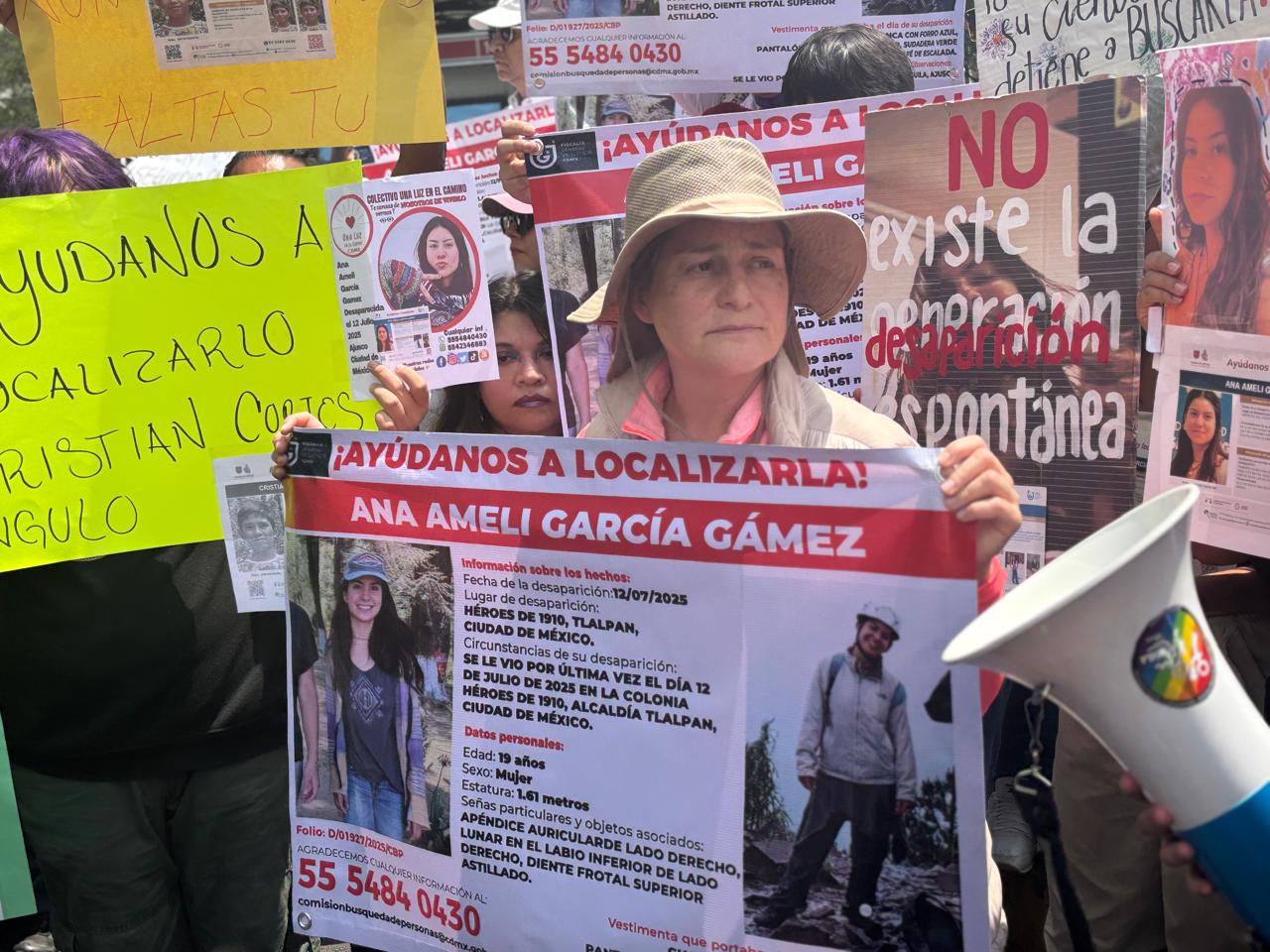 Crónica. Buscar en el Ajusco a Ana Ameli, su hija desaparecida ...